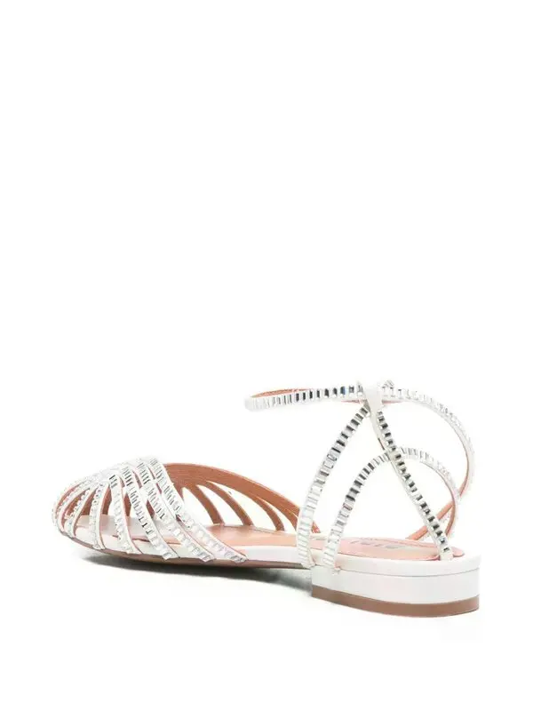 BIBI LOU Crystal-embellished Sandals - Silver