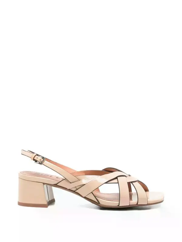 BIBI LOU Square-toe Sandals - Neutrals