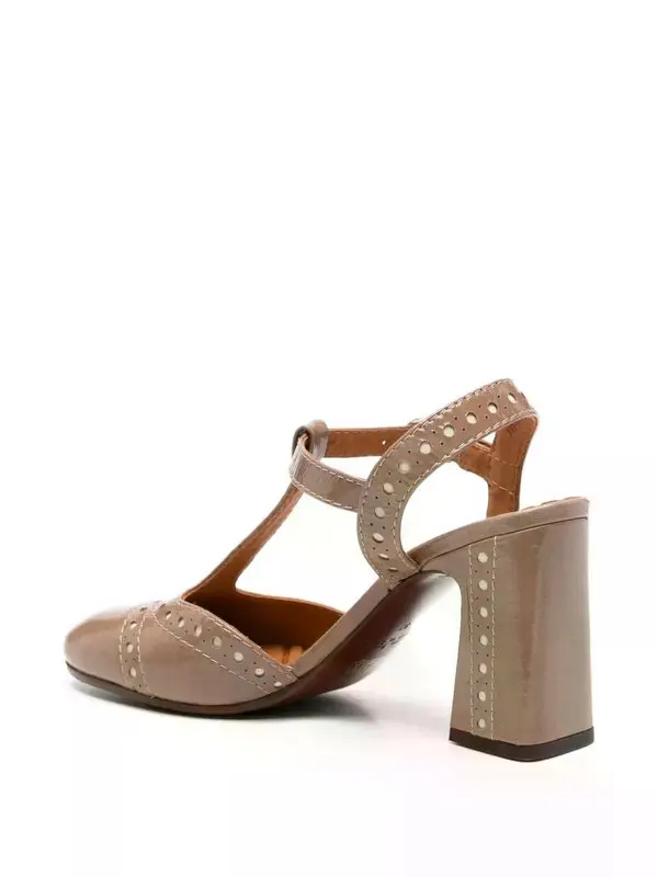 Chie Mihara Mira Perforated T-bar Pumps