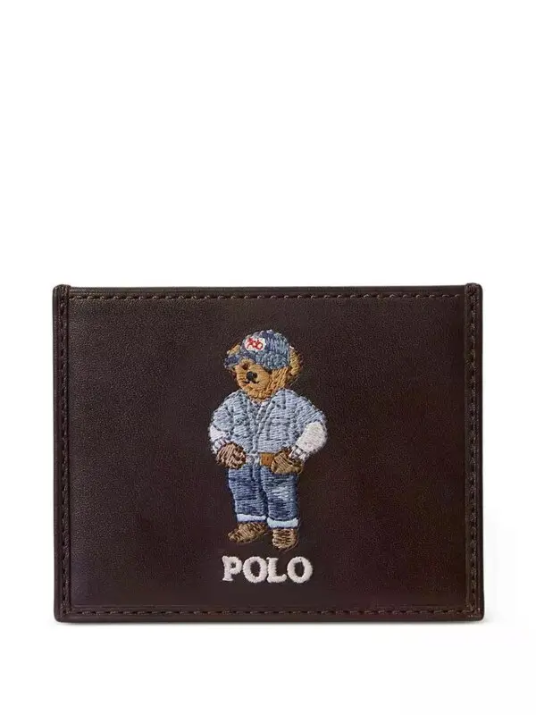 Polo Ralph Lauren Bear-appliqué Wallet - Brown