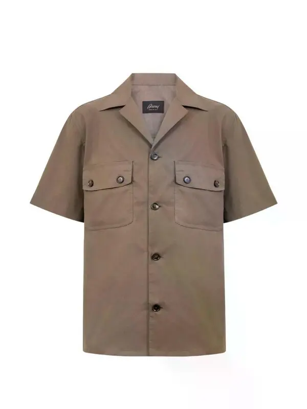 Brioni Vagabond Short-sleeved Overshirt