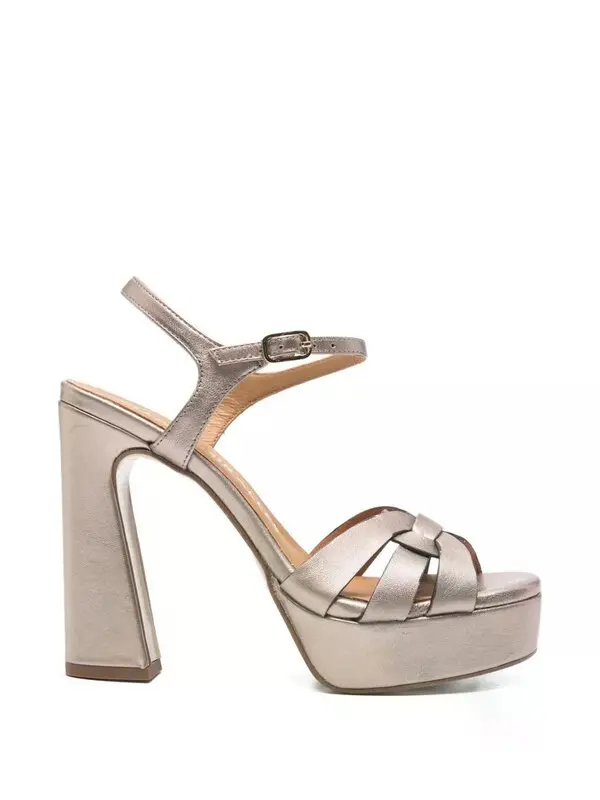 PEDRO MIRALLES Herencia Platform Sandals - Gold
