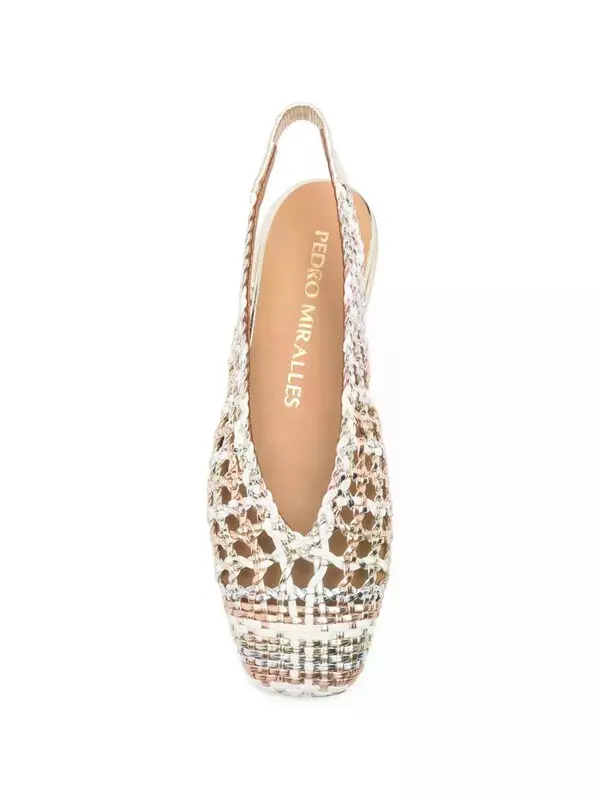 PEDRO MIRALLES Olimpia Square-toe Mules