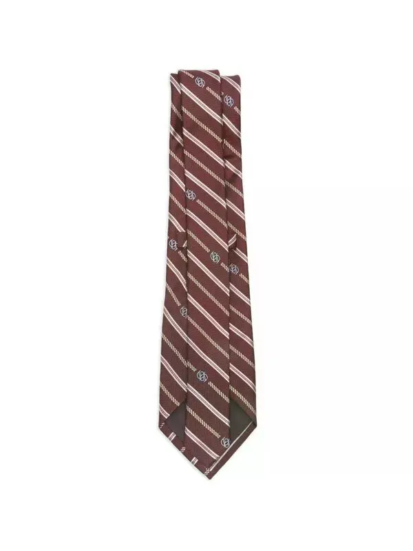 Drole De Monsieur Diagonal-stripe Tie
