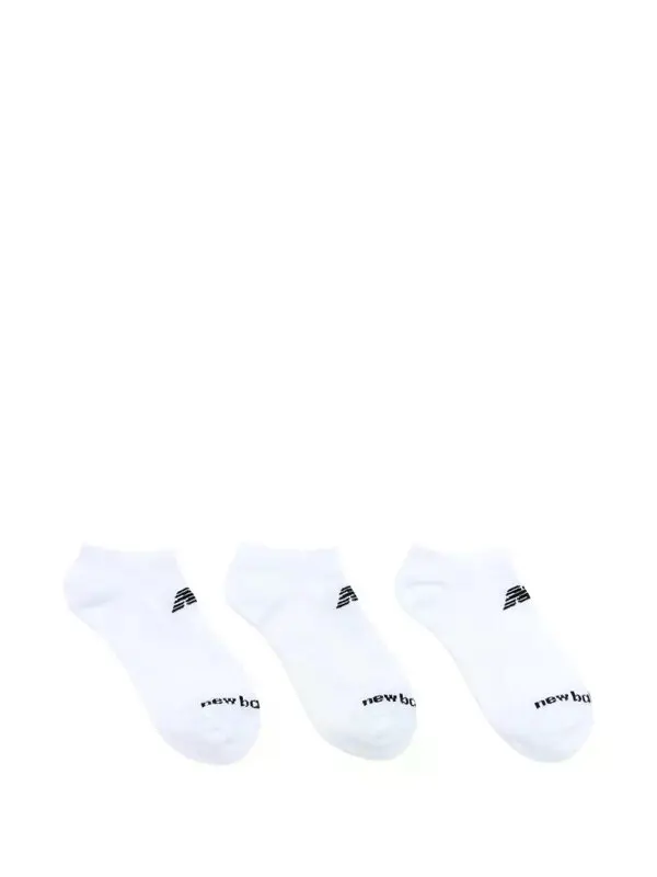 NEW BALANCE Logo Socks Set - White