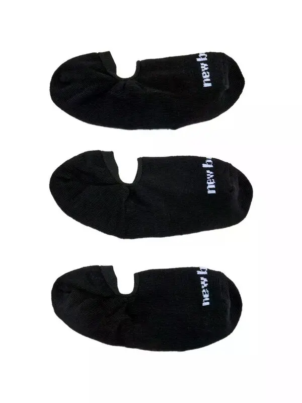 NEW BALANCE Logo Socks - Black