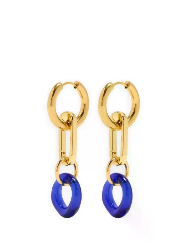SANDRALEXANDRA Toggle Link Earrings - Gold