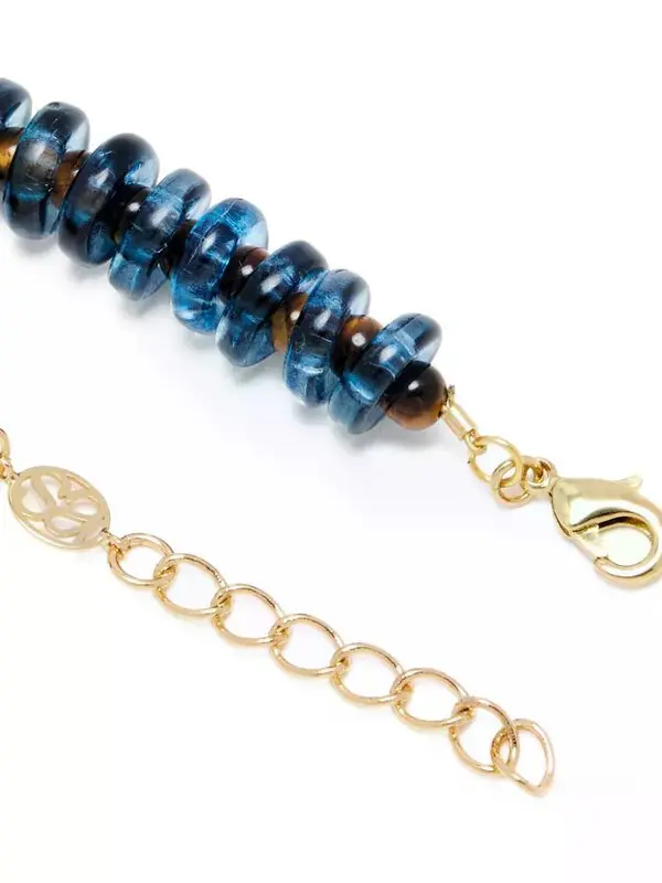 SANDRALEXANDRA Tiger Eye Wave Bracelet