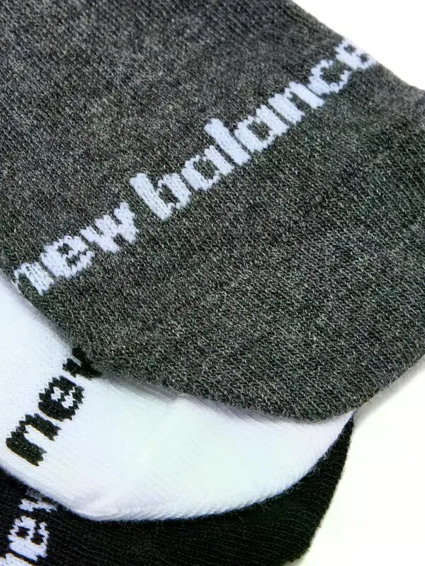 NEW BALANCE Logo Invisible Socks - Grey