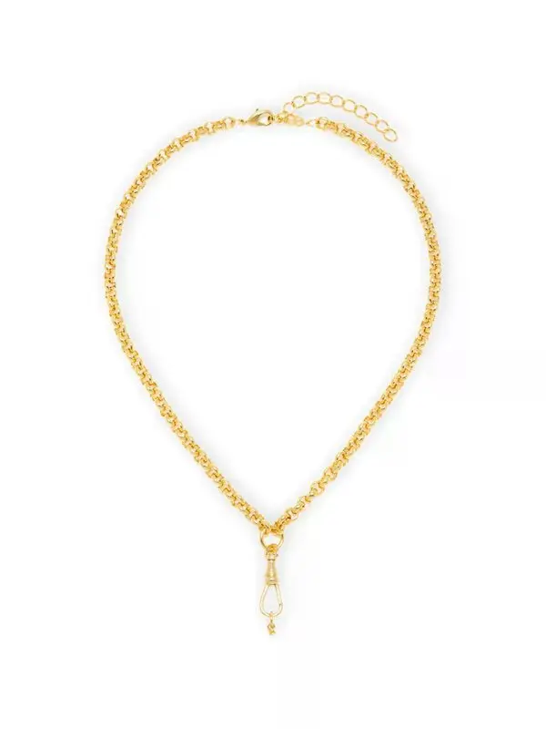 SANDRALEXANDRA Xl Lunar Belcher Necklace - Gold