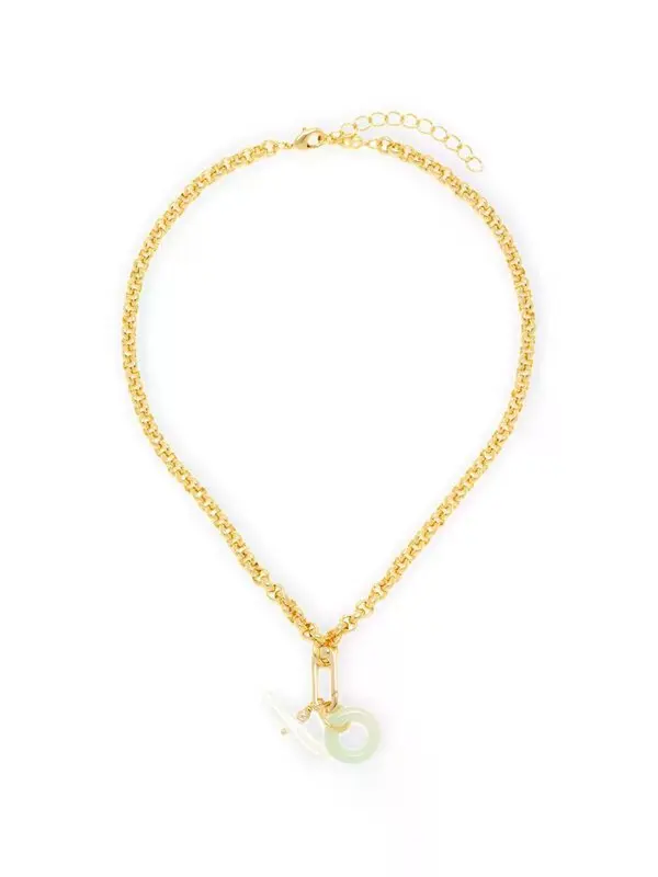 SANDRALEXANDRA 3-in-1 Toggle Link Necklace - Gold