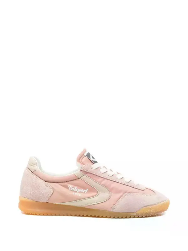 VALSPORT Suede-panelled Sneakers - Pink