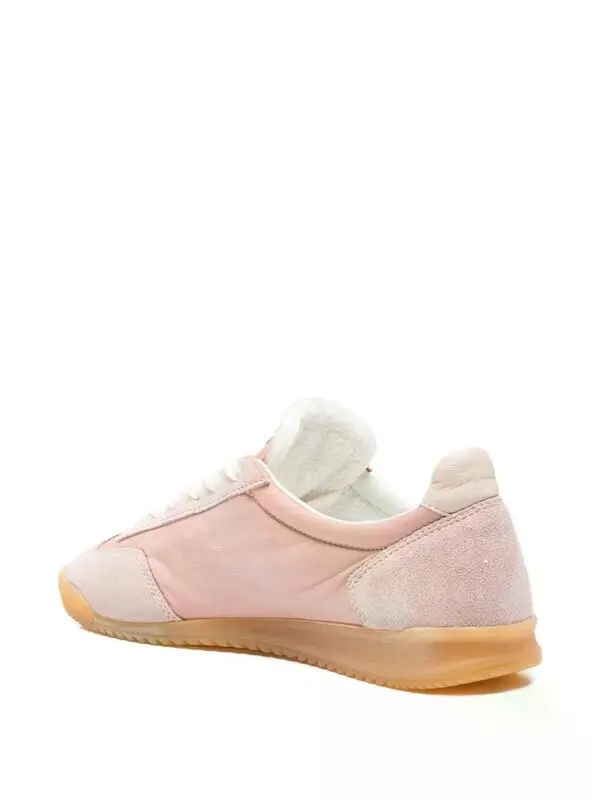 VALSPORT Suede Panelled Sneakers - Pink