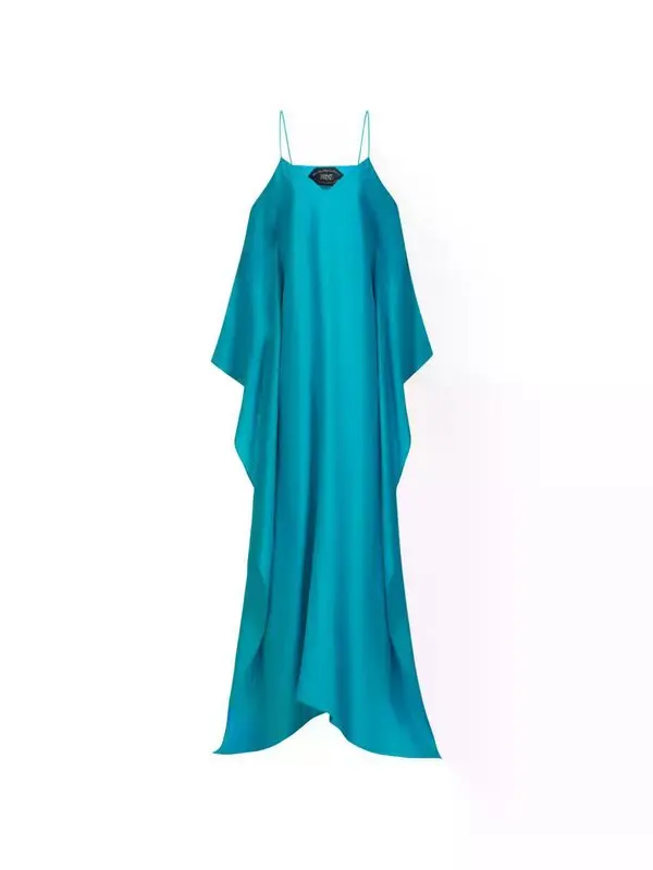 TALLER MARMO Farrow Linen Maxi Dress - Blue