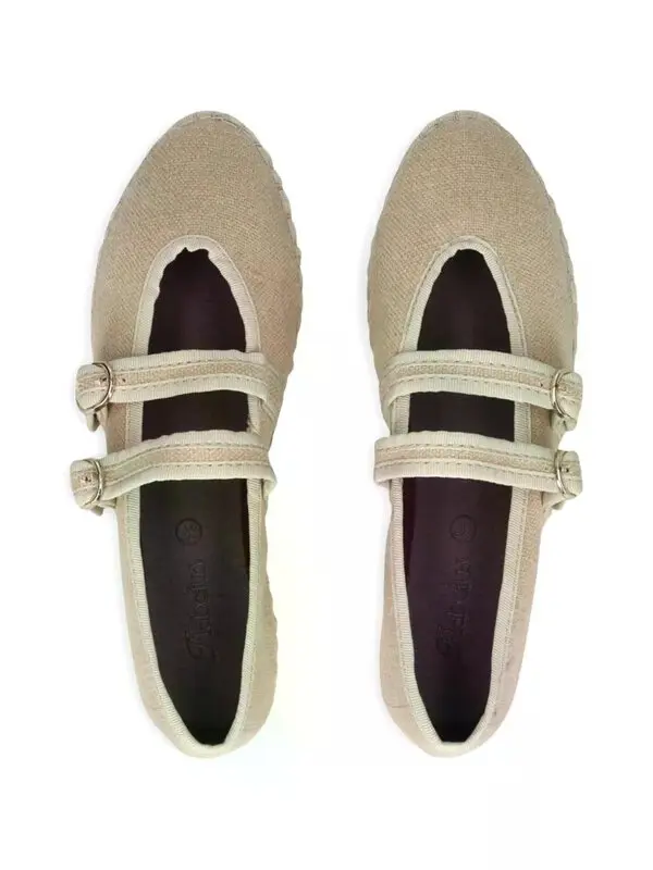 FLABELUS Claire Ballet Flats - Neutrals