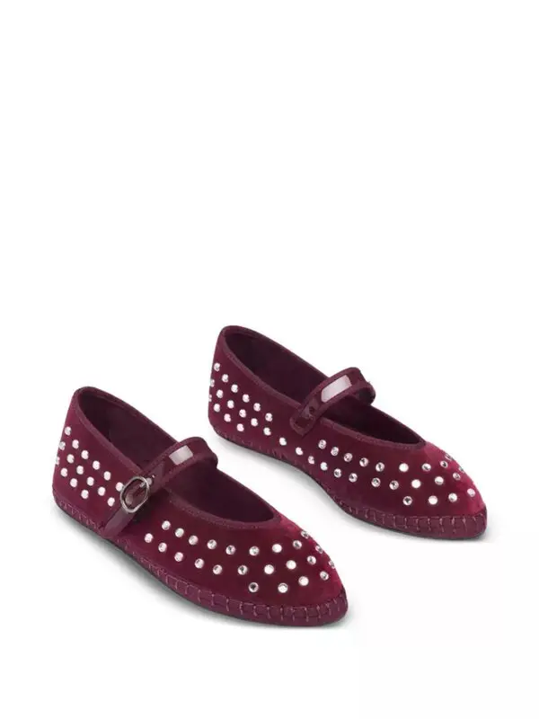 FLABELUS Mae Ballet Flats - Red