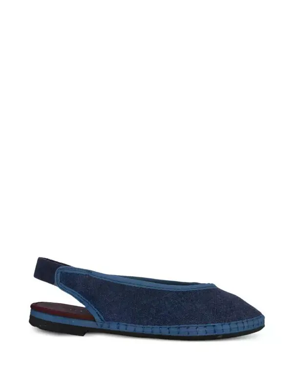FLABELUS Narnia Slingback Pumps - Blue