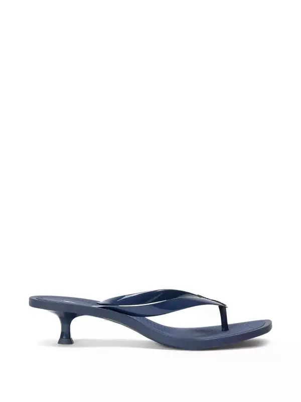 Polo Ralph Lauren Kitten Heel Thong Sandals - Blue