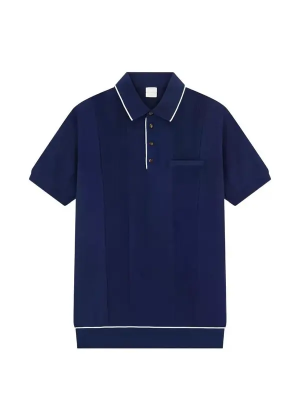 Pal Zileri Pocket Polo Shirt - Blue