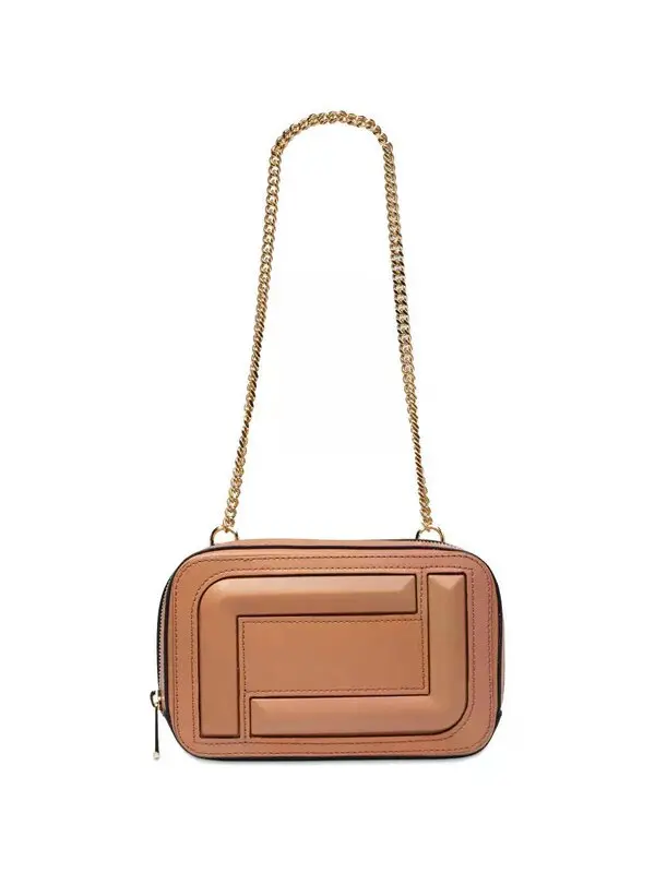 LANCEL Angele Cuir Top-zip Bag - Brown