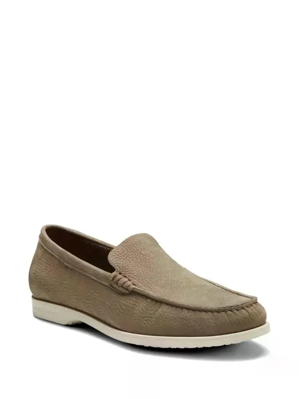 Fratelli Rossetti Nubuck Loafers - Neutrals