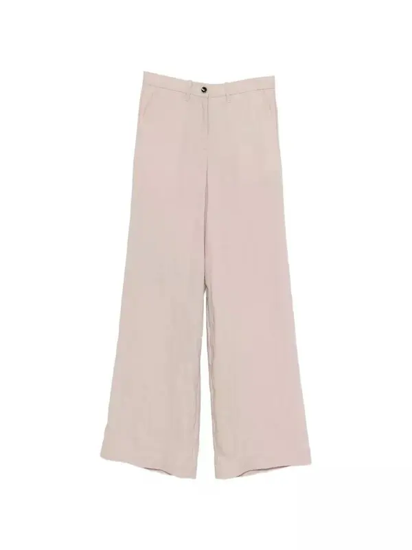 NINE:INTHE:MORNING Karen Palazzo Pants - Neutrals