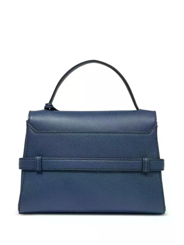 LANCEL Faubourg Top-handle Leather Bag - Blue