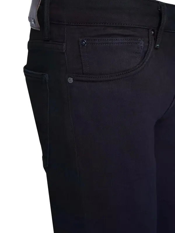 Pal Zileri Tonal Stitching Trousers - Black