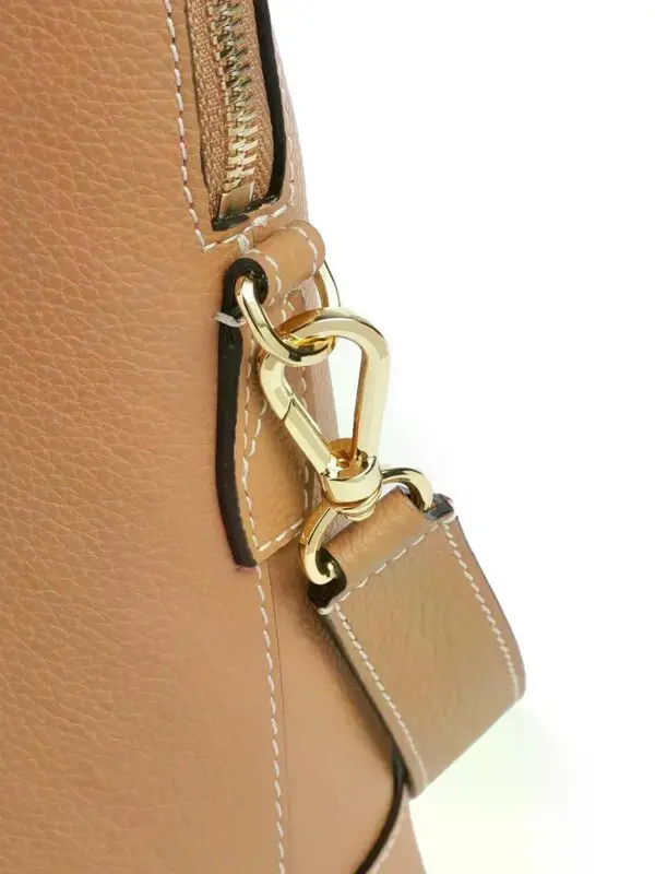 LANCEL Belleville Bugatti Leather Top-handle Bag