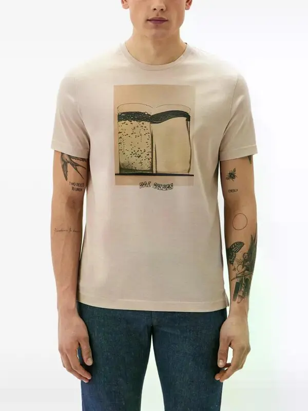 Pal Zileri Graphic Crew-neck T-shirt