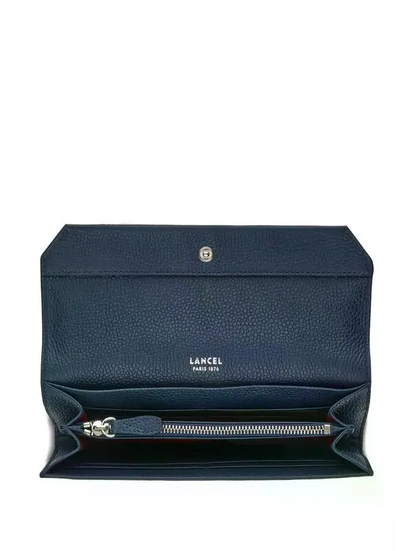 LANCEL Ninon Logo-patch Leather Wallet