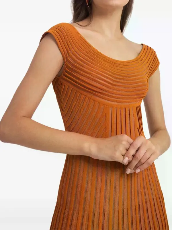GEMY MAALOUF Off-shoulder Midi Dress