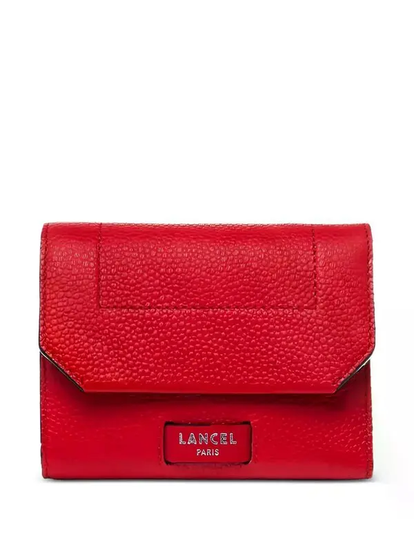 LANCEL Ninon Compact Wallet - Red