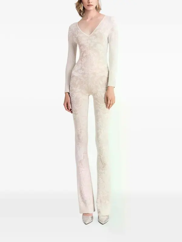 GEMY MAALOUF Long-sleeves Jumpsuit - Neutrals