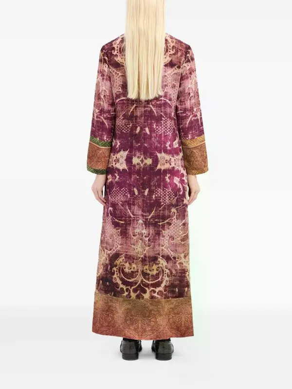 PIERRE-LOUIS MASCIA Abstract-print Maxi Dress