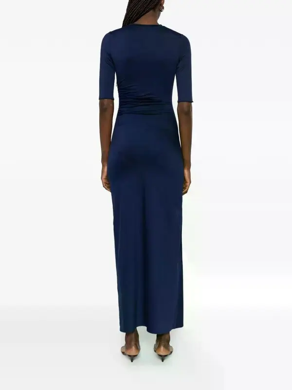 Stella McCartney Fluid Jersey Maxi Dress - Blue