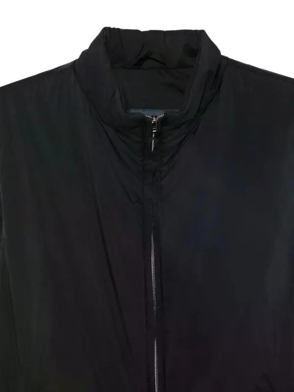 Herno Zip Sleeveless Gilet - Black
