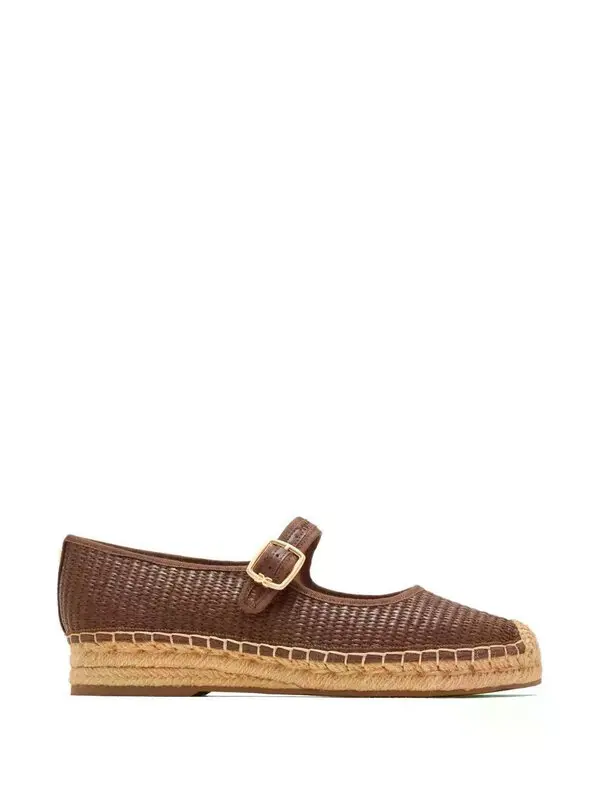 Sam Edelman Buckle-strap Espadrilles - Brown