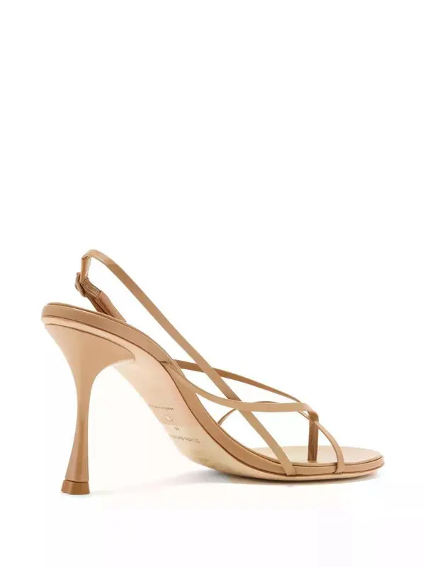 Studio Amelia Wishbone 90 Strappy Heeled Sandals