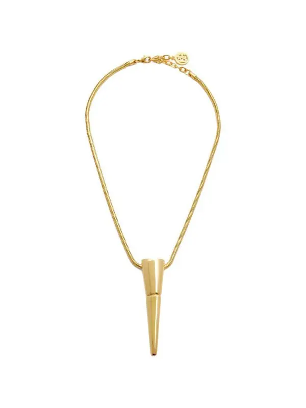 BEN-AMUN Snake-chain Pendant Necklace - Gold