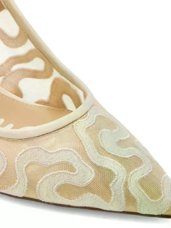 Sam Edelman Embroidered Pointed Toe Pumps