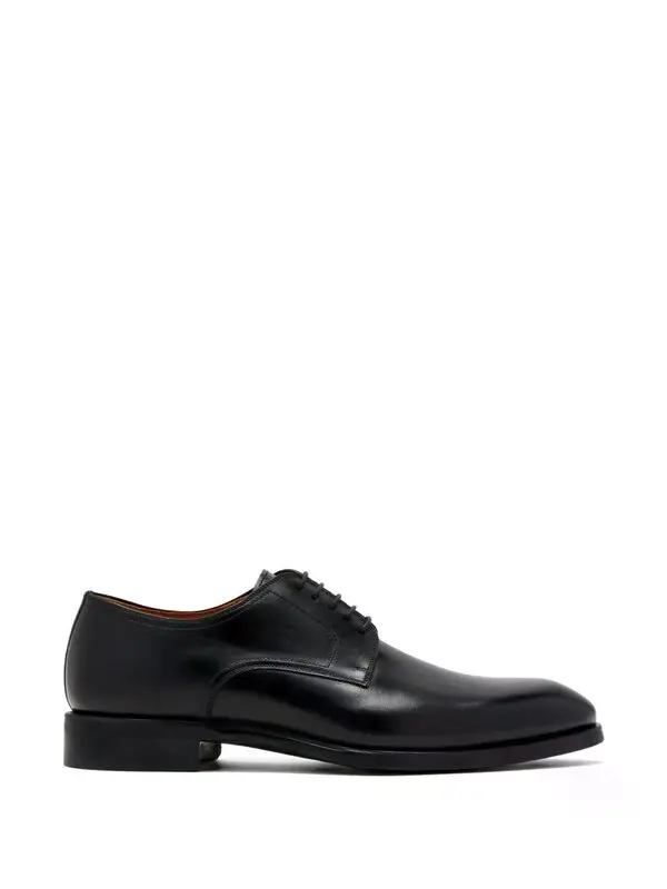 Magnanni Tabaco Derby Shoes - Black