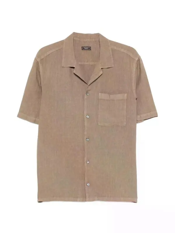 Peserico Pocket Short-sleeve Shirt - Neutrals