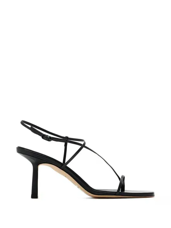 Studio Amelia Cross Front 70 Sandals - Black