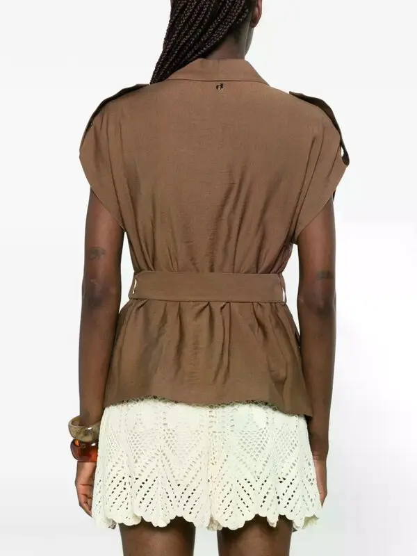 Dixie Belted Epaulette Jacket