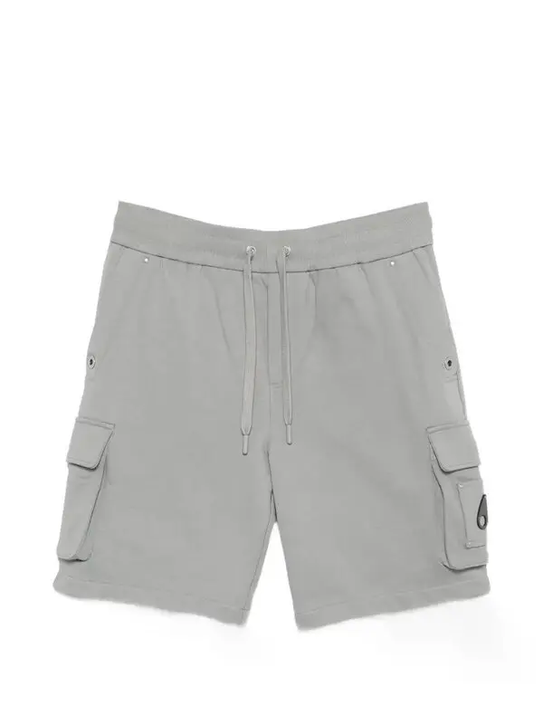Moose Knuckles Drawstring Cargo Shorts - Grey