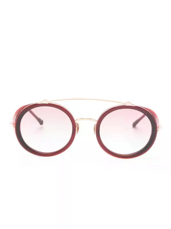 Matsuda Round Frame Sunglasses - Red