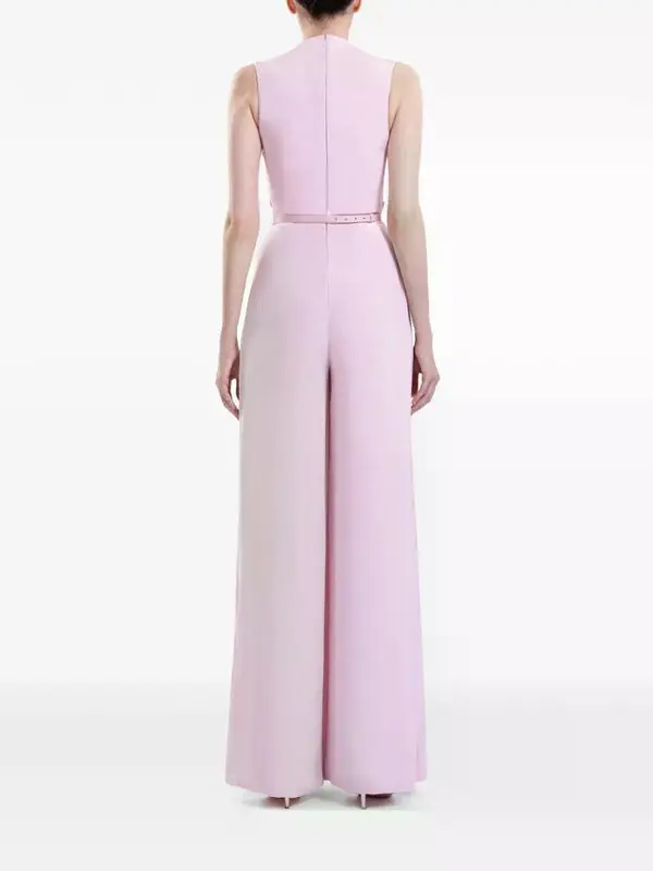 SAIID KOBEISY Embellished Crepe Jumpsuit