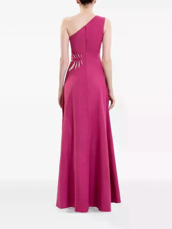 SAIID KOBEISY One-shoulder Cut-out Dress