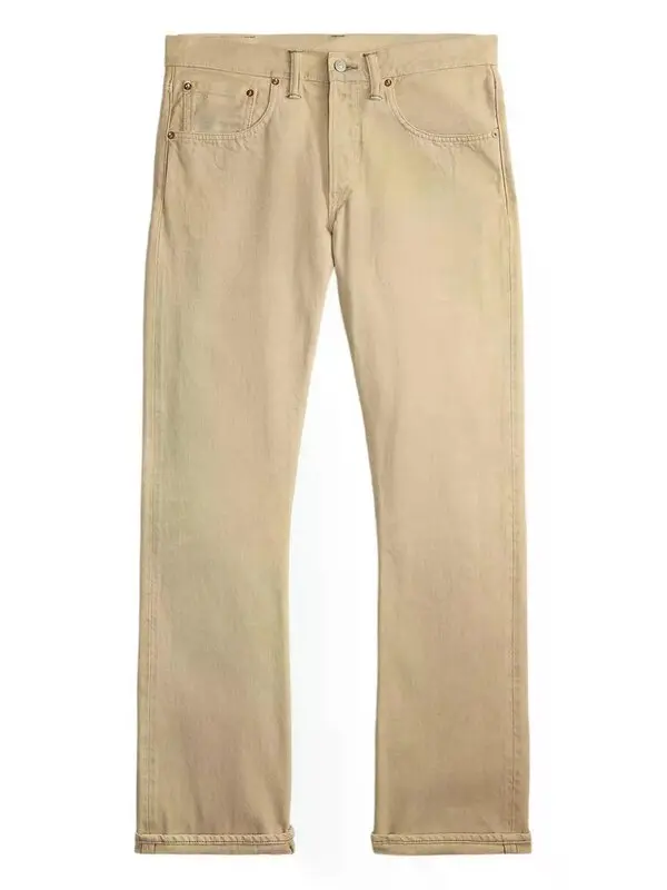 Ralph Lauren Button-fastening Trousers - Neutrals